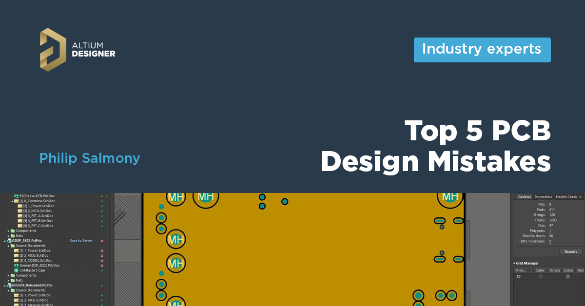 Beginner PCB Design Mistakes | Phil's Lab | Industry Expert | Altium Designer